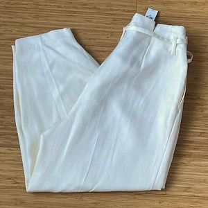 Express | Pants & Jumpsuits | New Express Linen Blended High Rise Ankle ...